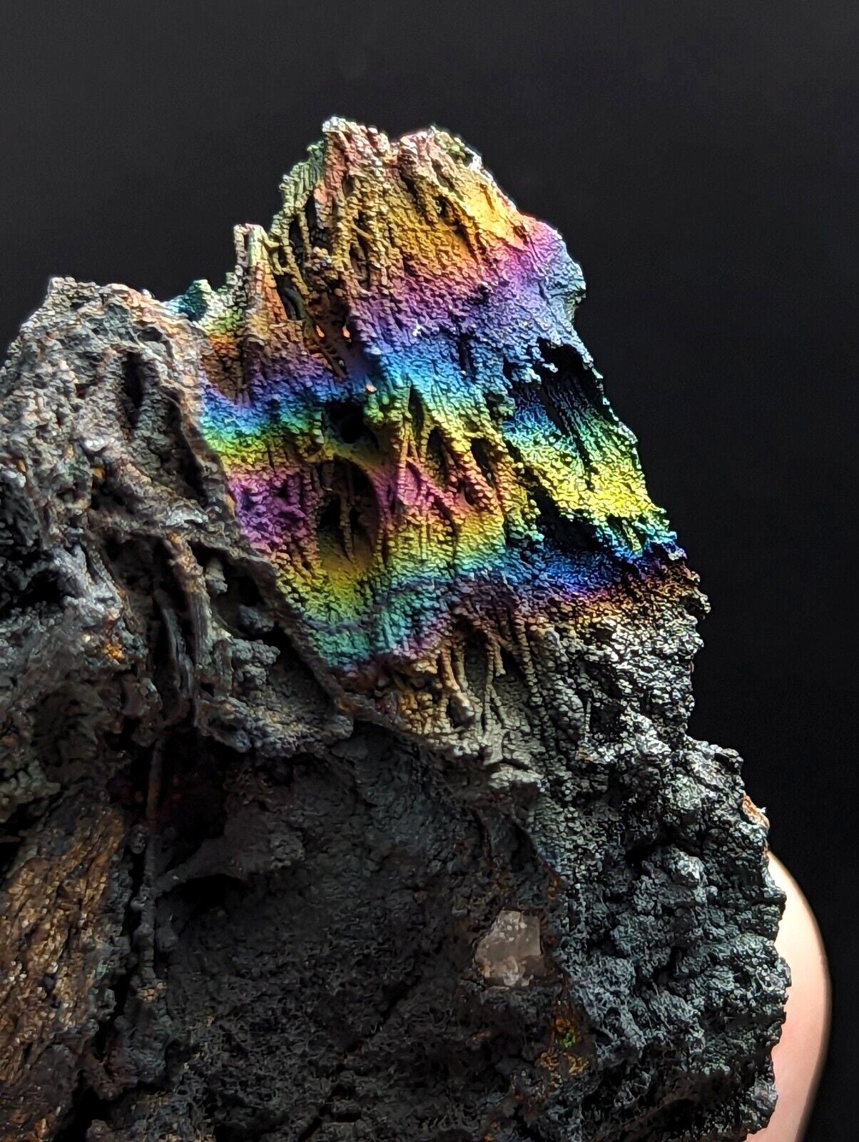 Rainbow Turgite Mineral Specimen From Graves Mountain, Georgia, From a ...