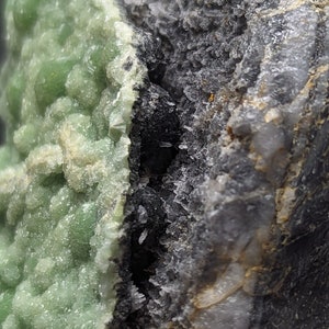 Unique Wavellite on Quartz Specimen - Fantastic Old Stock - Mauldin ...