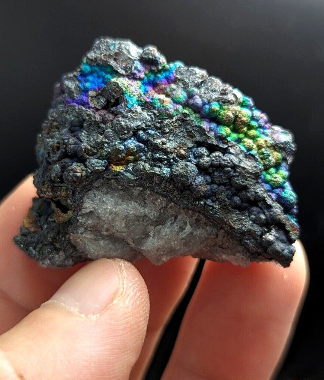 Rainbow Turgite Specimen, Graves Mountain Hematite, Goethite, Georgia ...