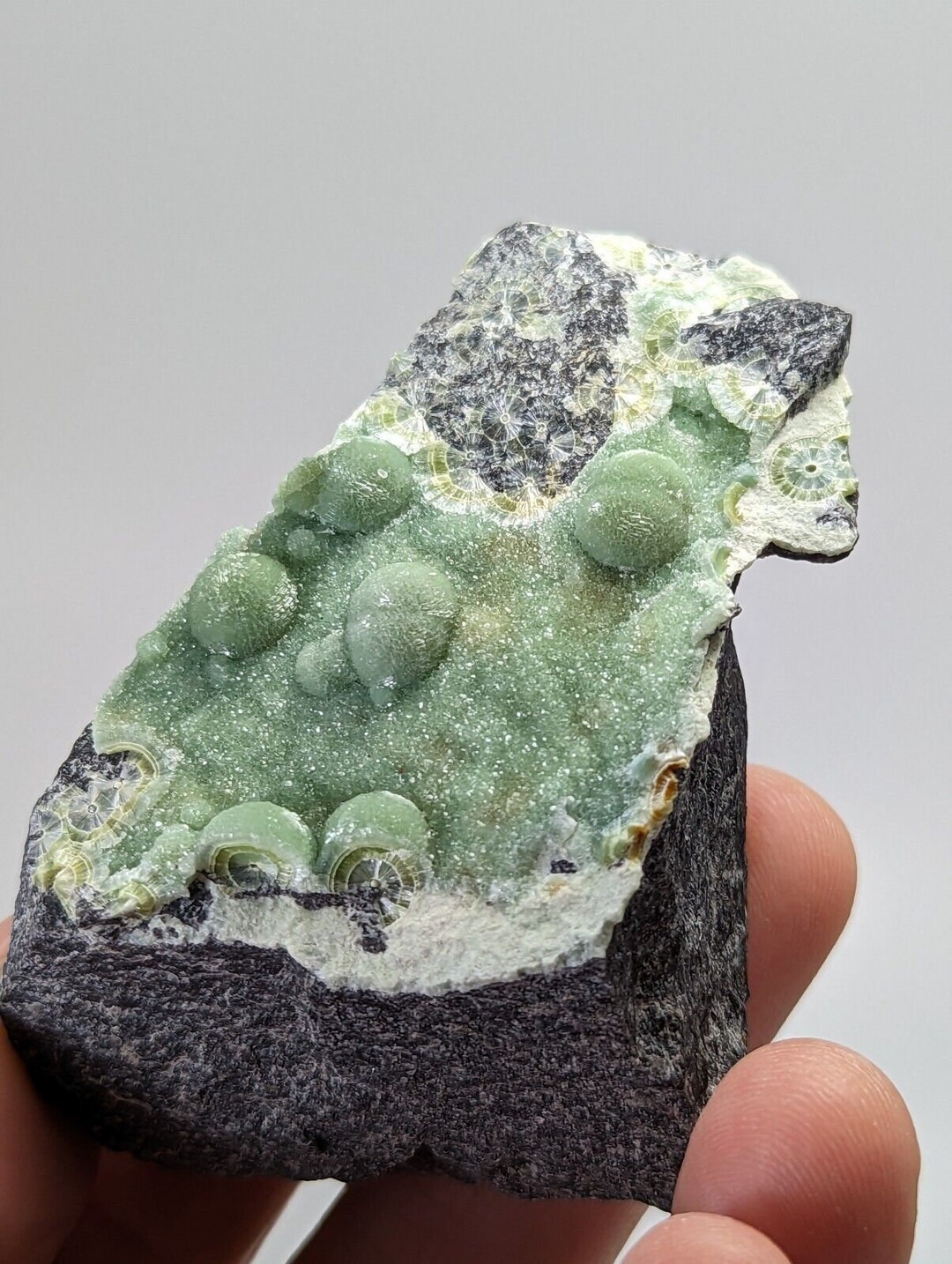 Sparkly Wavellite - Fantastic Old Stock - Mauldin Mountain, Arkansas ...