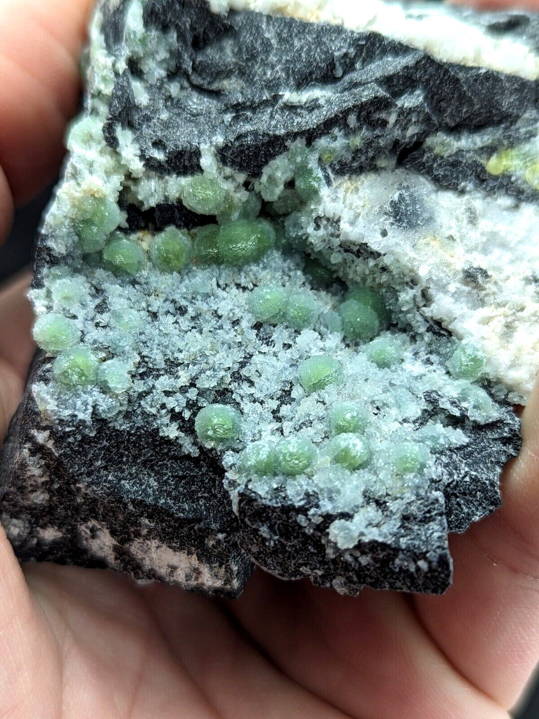 Vintage Wavellite Crystal Cluster - Exquisite Piece From Montgomery ...