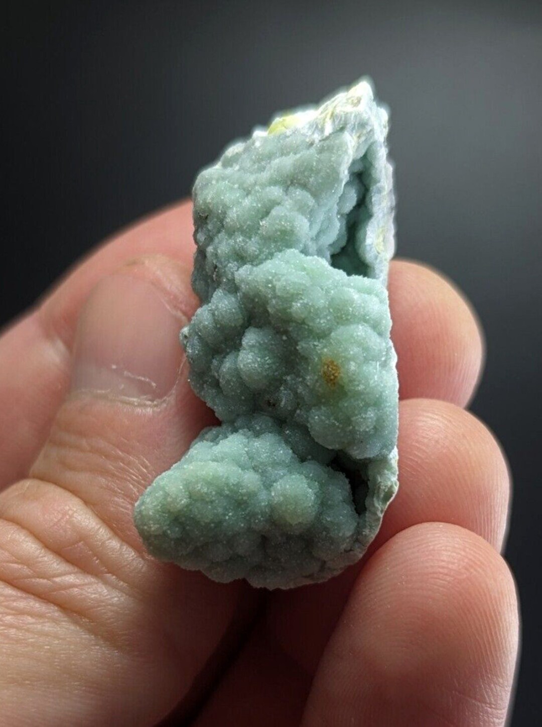 Special Wavellite on Quartz, Natural Mineral Specimen - Fantastic Old ...