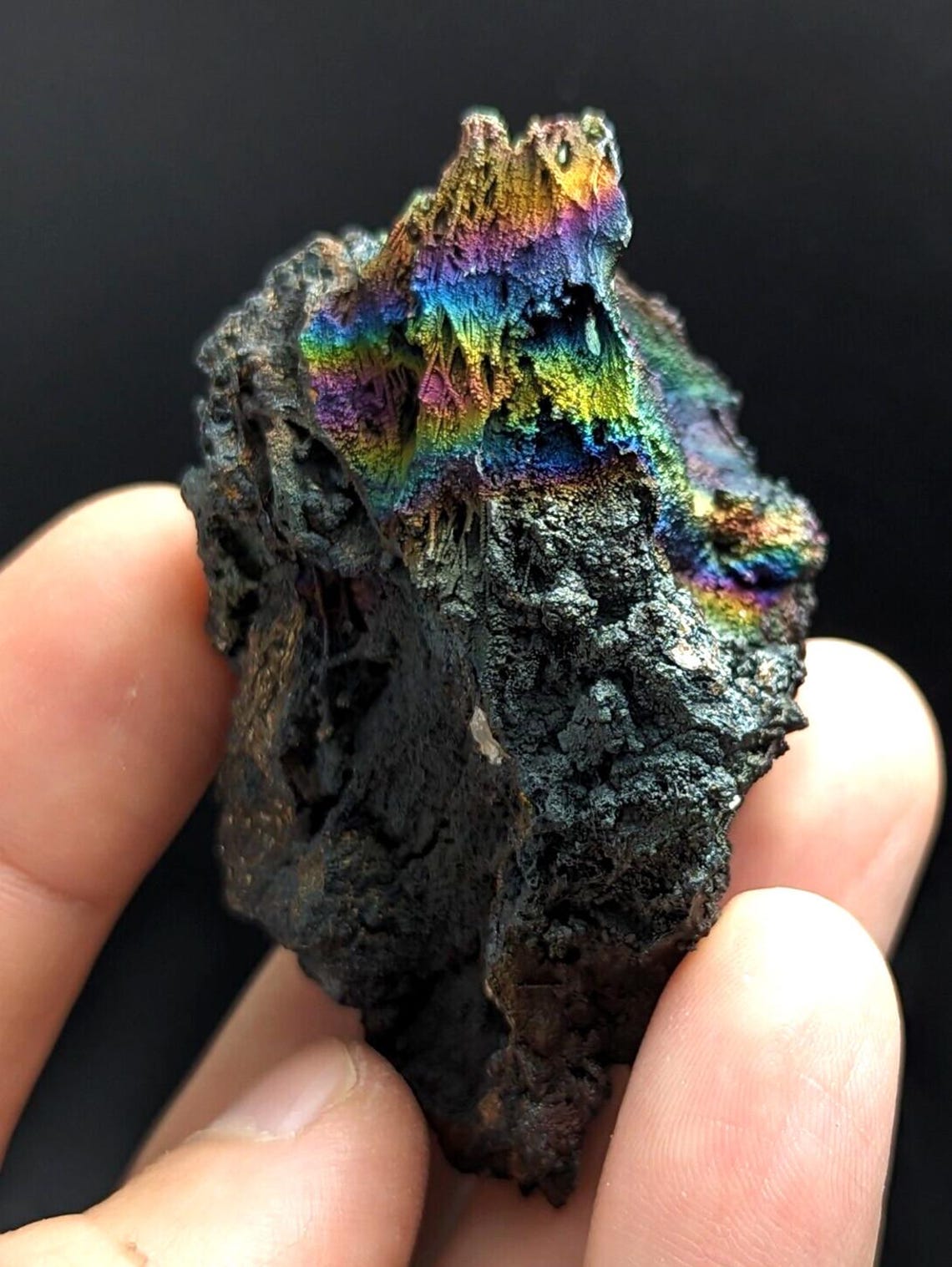 Rainbow Turgite Mineral Specimen From Graves Mountain, Georgia, From a ...