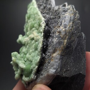 Unique Wavellite on Quartz Specimen - Fantastic Old Stock - Mauldin ...