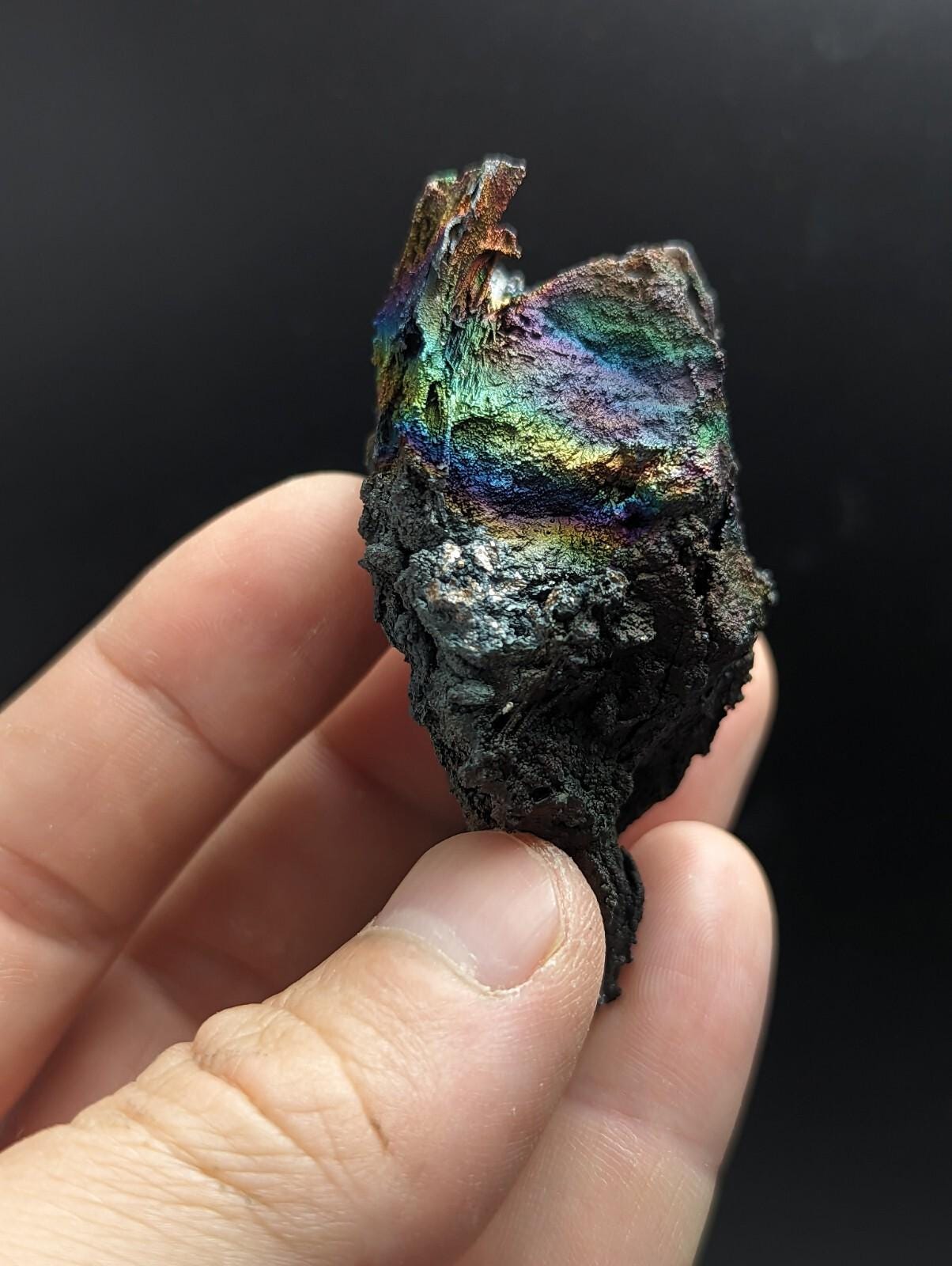 Rainbow Turgite Mineral Specimen From Graves Mountain, Georgia, From a ...