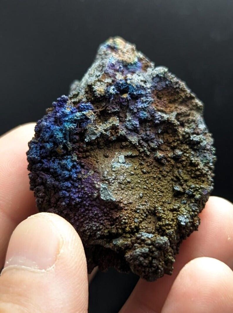 Turgite, Rainbow Hematite, Graves Mountain, Georgia, USA, Old Stock ...