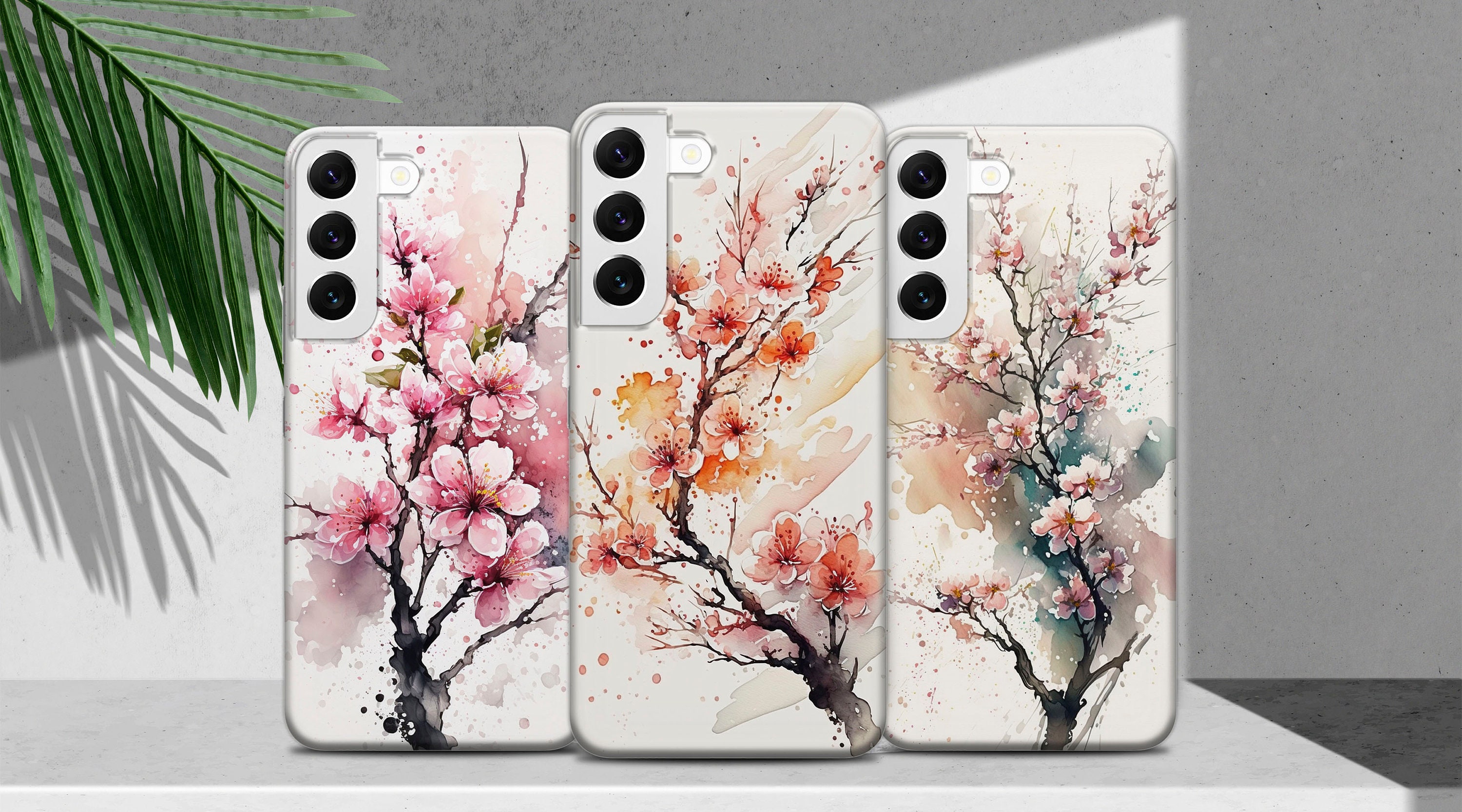 Sakura Phone Case Cherry Blossoms Floral Cover for iPhone 15 - Etsy