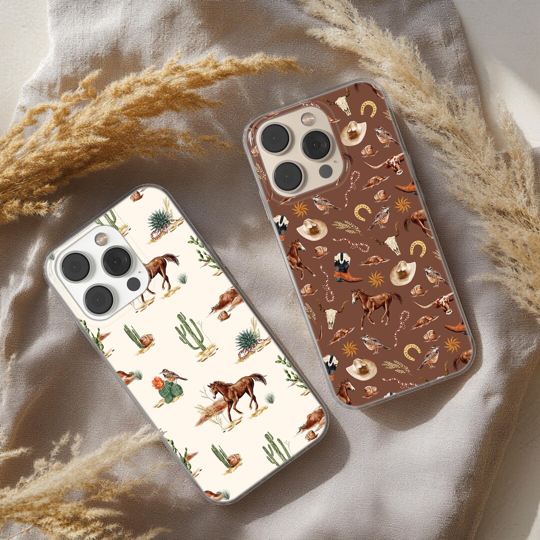 Wild Western Phone Case Cowboy Cover for iPhone 17 16 15 14 13 12 11 ...