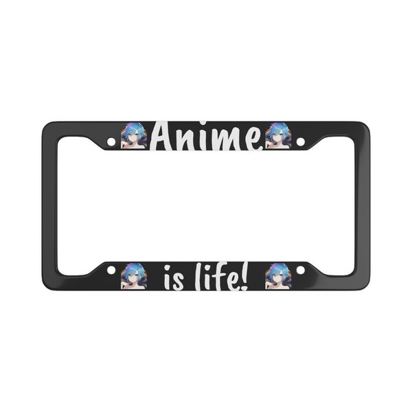 Anime License Plate Frame - Etsy