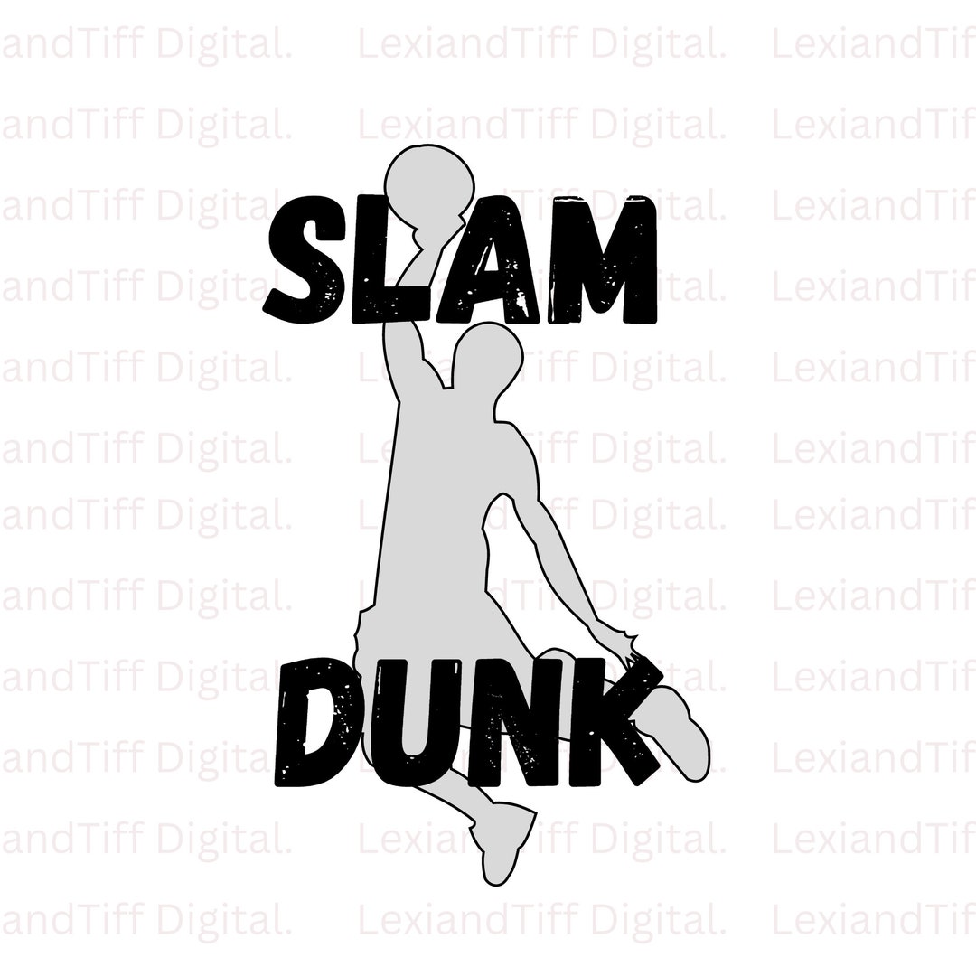 Buy Slam Dunk Svg, Slam Dunk Png, Basketball Svg, Basketball Png ...