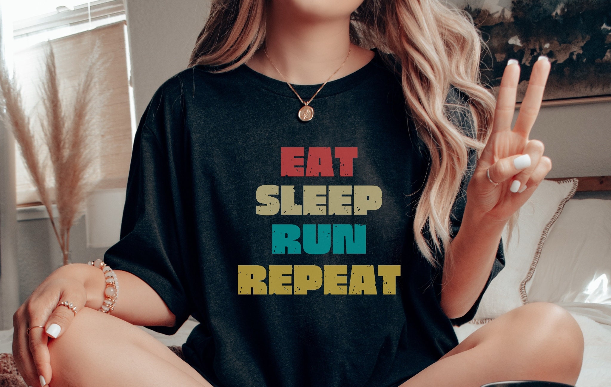 Eat Sleep Run Repeat T-shirt, Runner Gift, Shirt Eat Sleep Run Repeat ...