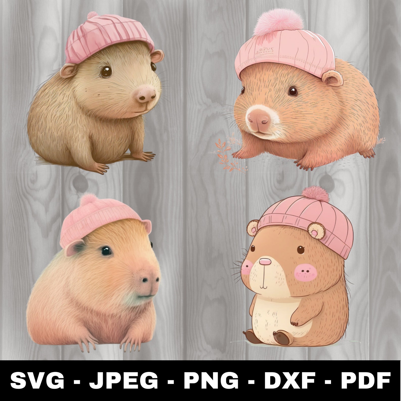 Capybara Face Svg, Capybara Svg, Capybara Head, Cute Girl Kid Capybara ...