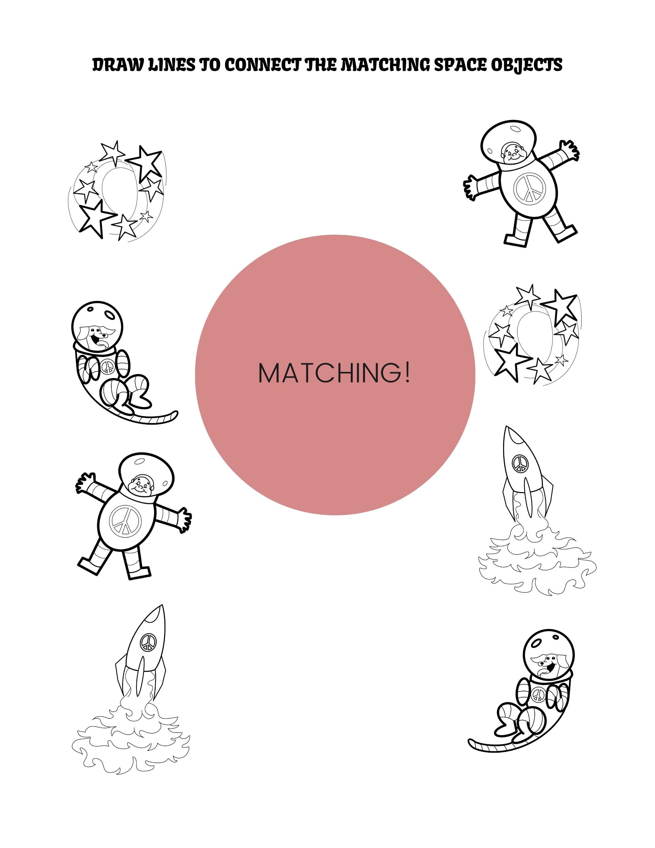 SPACE FUN PRINTABLES, Educational for Kids, Fun, Counting, Letters ...