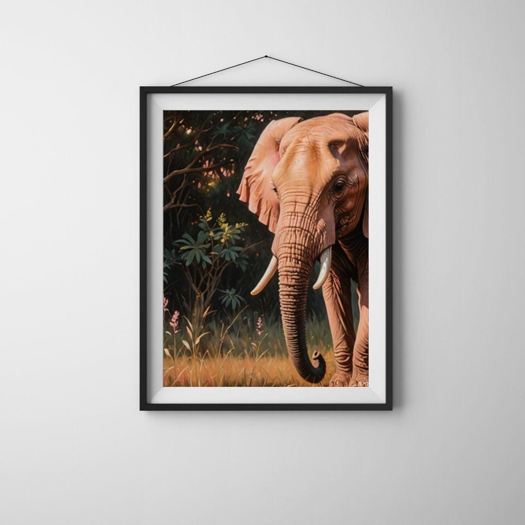Elephant Version 2 | Elephant | Elephant Art | Instant Download ...