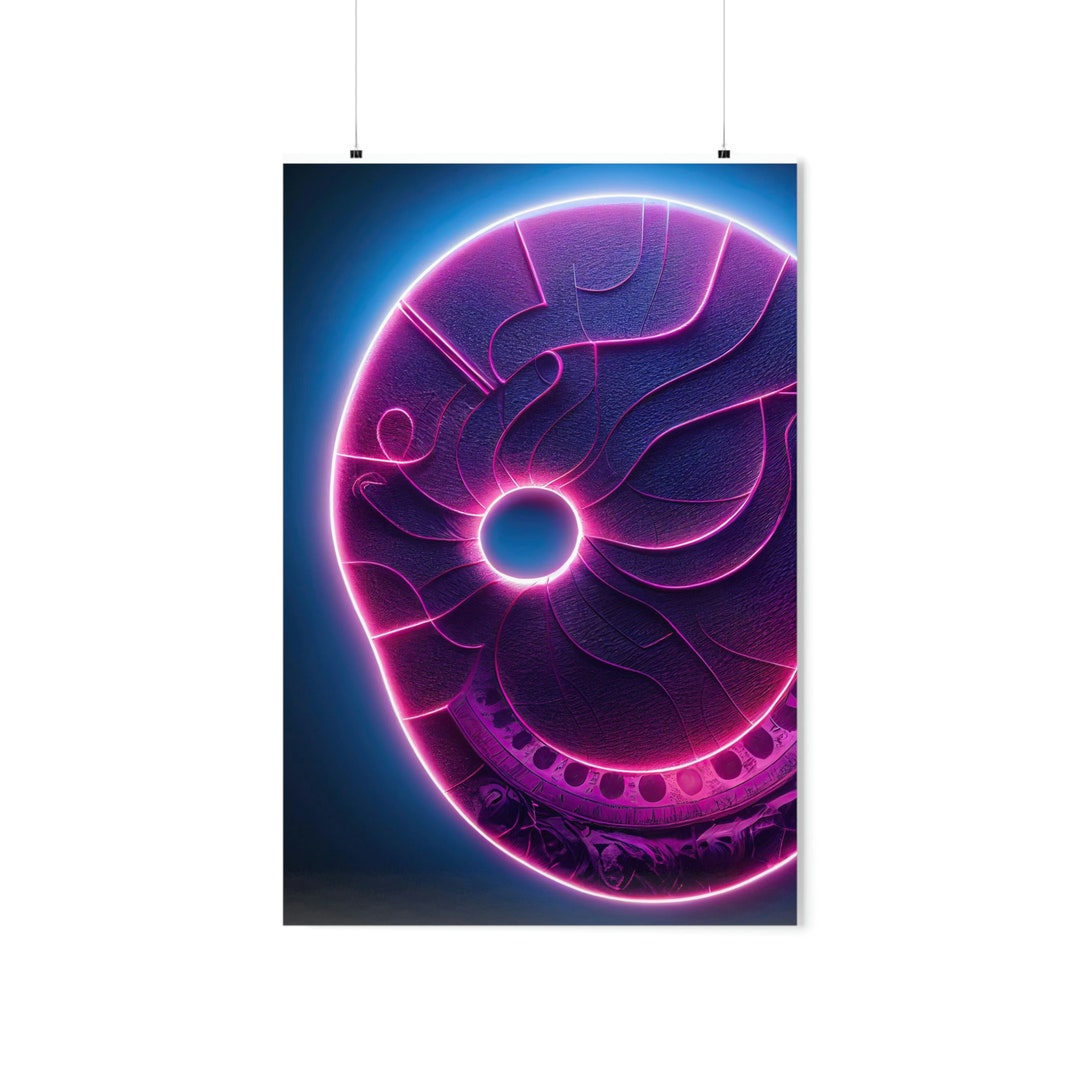 The Fossil Matte Poster Giger-inspired Art, Gothic Decor, Eerie Art ...