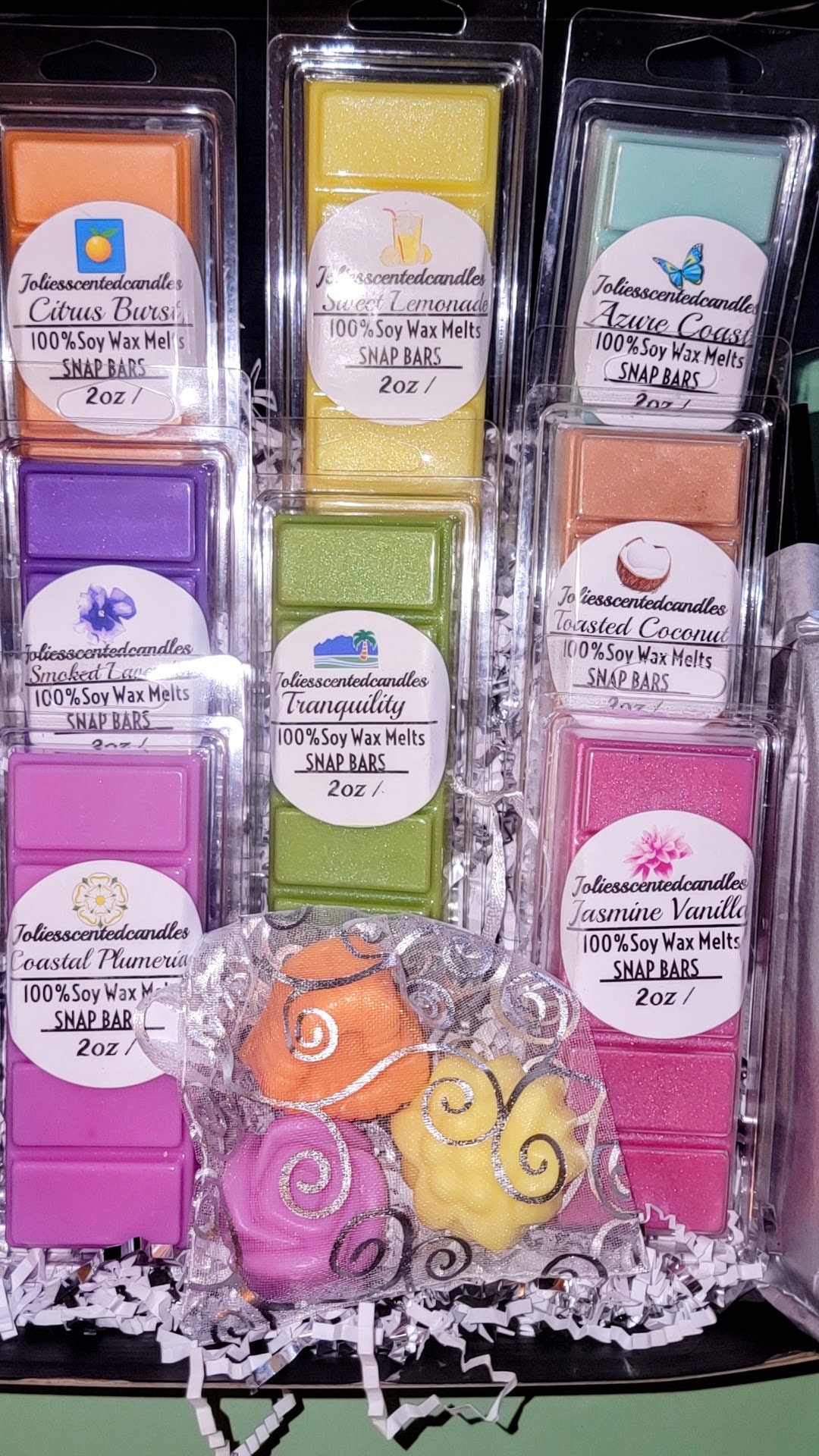 Wax Melt Variety Box |indulge Your Senses: Premium Soy Wax Melts Gift ...