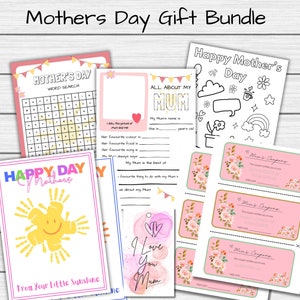 Mothers Day Printable, Mothers Day Activities, Mothers Day Games ...