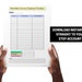 Grocery Expense Tracker Monthly Budget Tracker Grocery List Expense ...