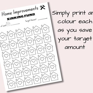 Sinking Funds Printable, Sinking Funds Tracker, Sinking Funds Challenge ...