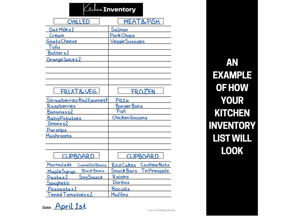 Grocery List Printable Grocery List Template Grocery List PDF Grocery ...