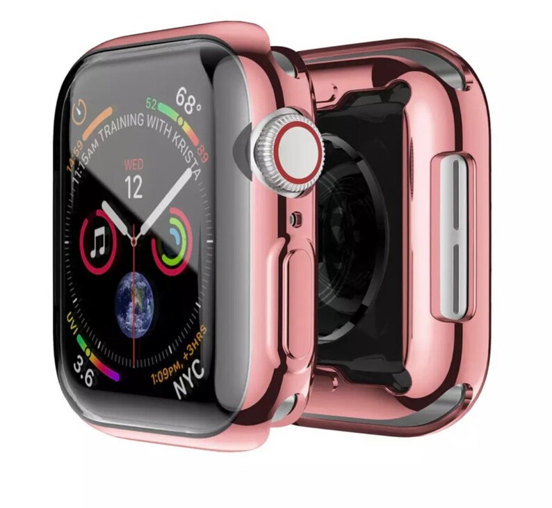 Screen Protector for Apple Watch TPU Bumper Case Cover 38mm 40mm 41mm ...