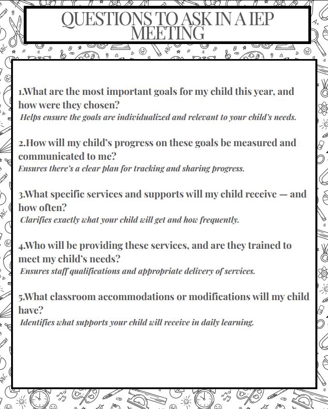 IEP Binder: an Introduction to IEP Meetings and How to Stay Organized ...