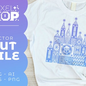 It's a Small World SVG Cut File Digital Download - Etsy