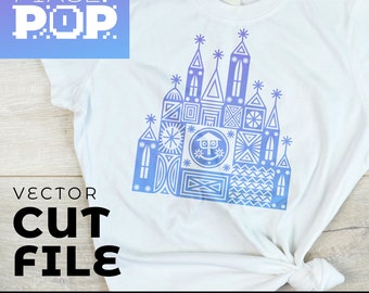 It's a Small World SVG One-color Vinyl Cricut Silhouette Vector Cut ...