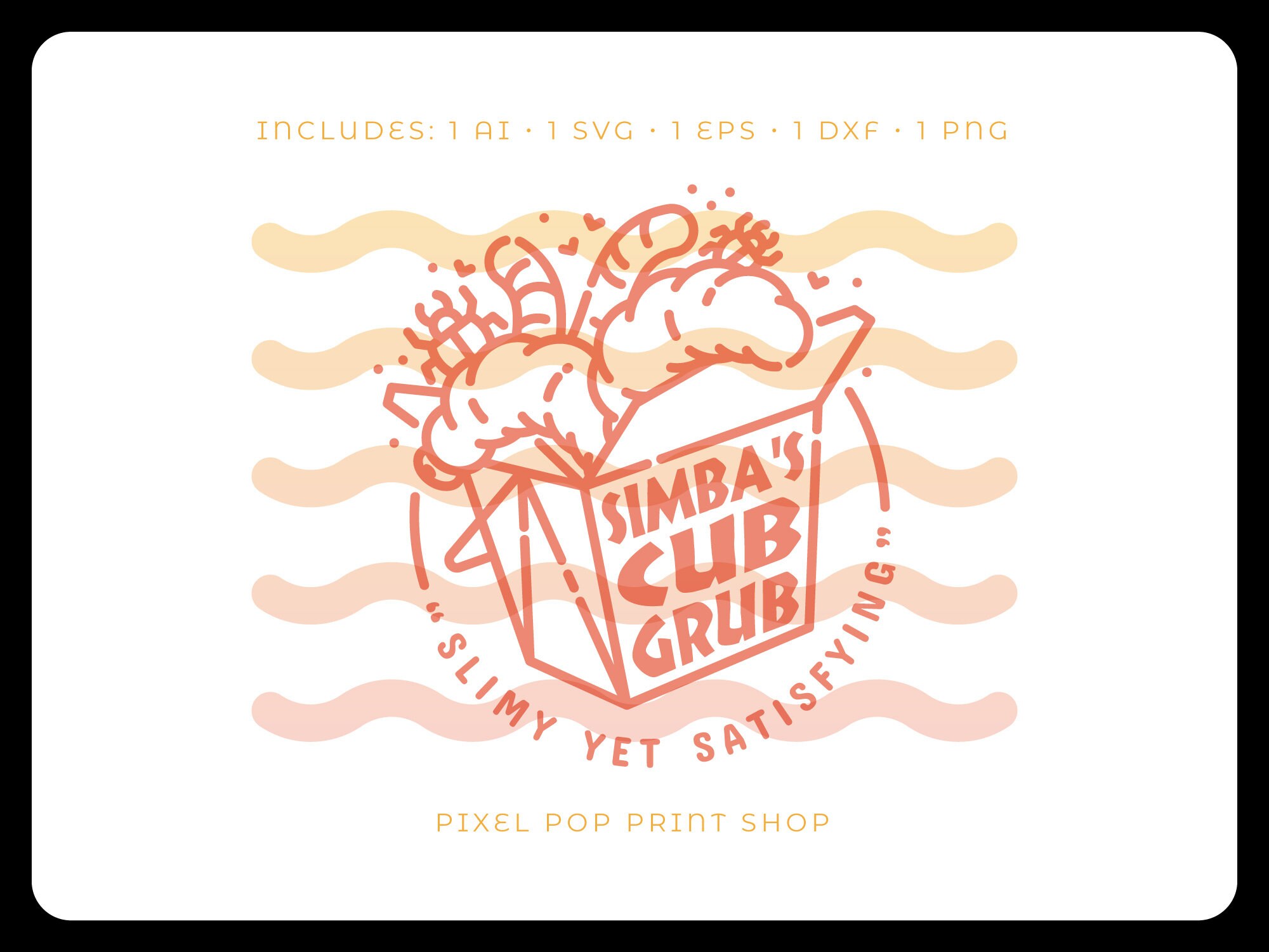 Simba's Cub Grub the Lion King SVG Cut File Digital Download - Etsy