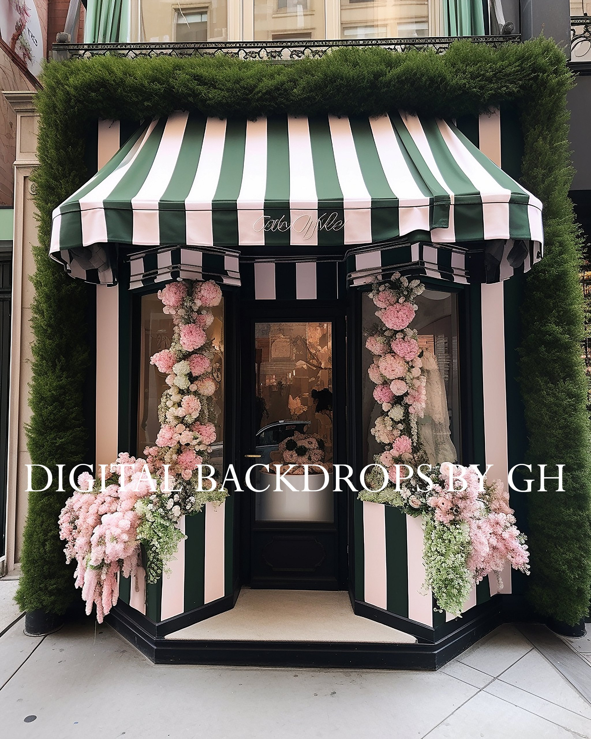 French Boutique Digital Backdrop (6) - Etsy