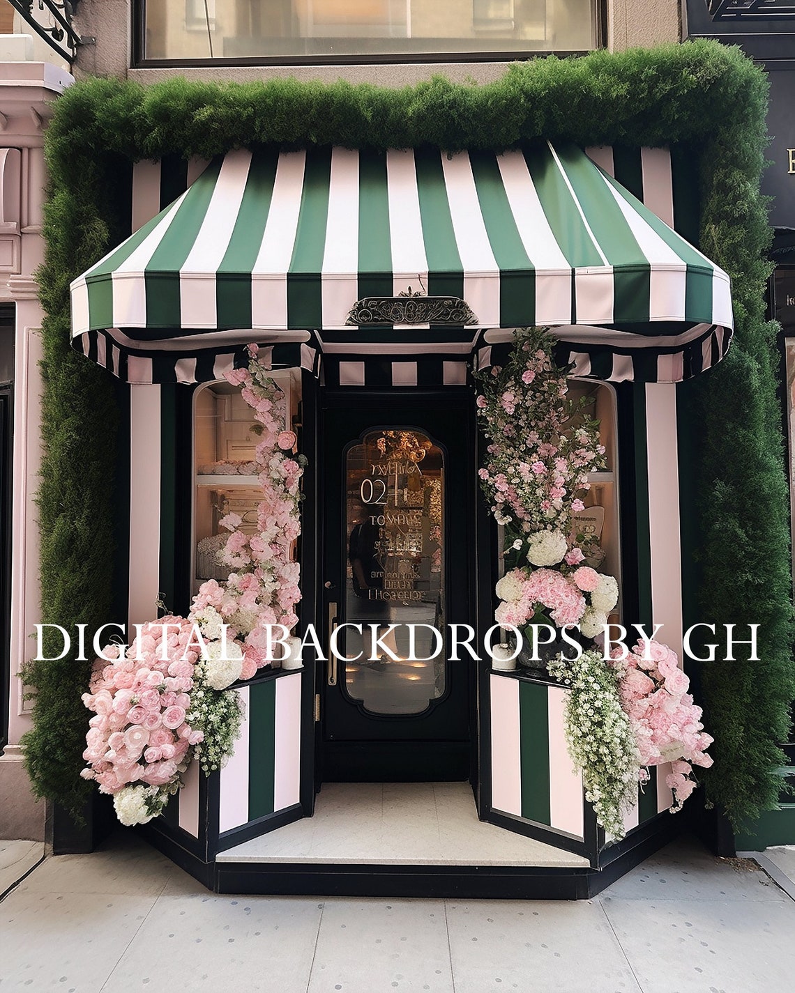 French Boutique Digital Backdrop (6) - Etsy
