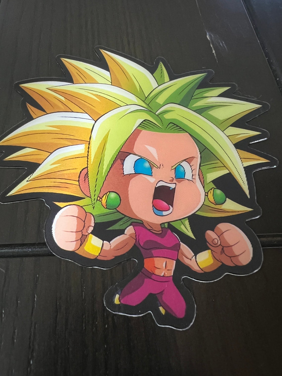 Kale Dragon Ball Super Anime 3D Motion Sticker Top Quality - Etsy