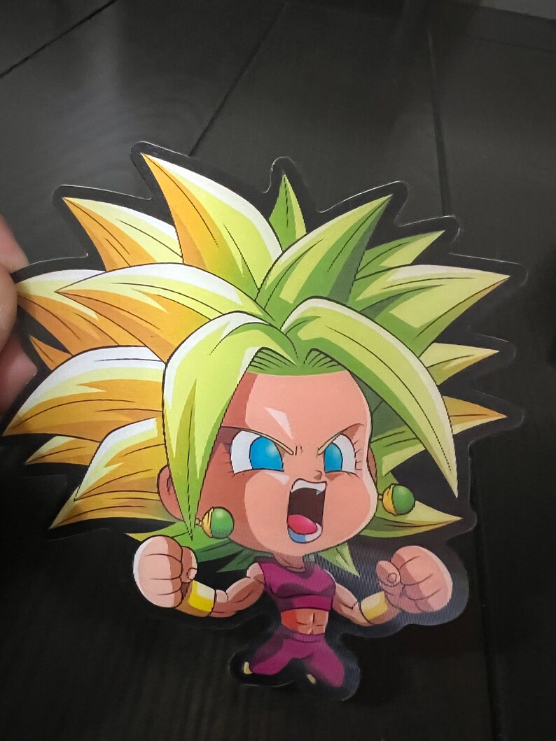 Kale Dragon Ball Super Anime 3D Motion Sticker Top Quality - Etsy