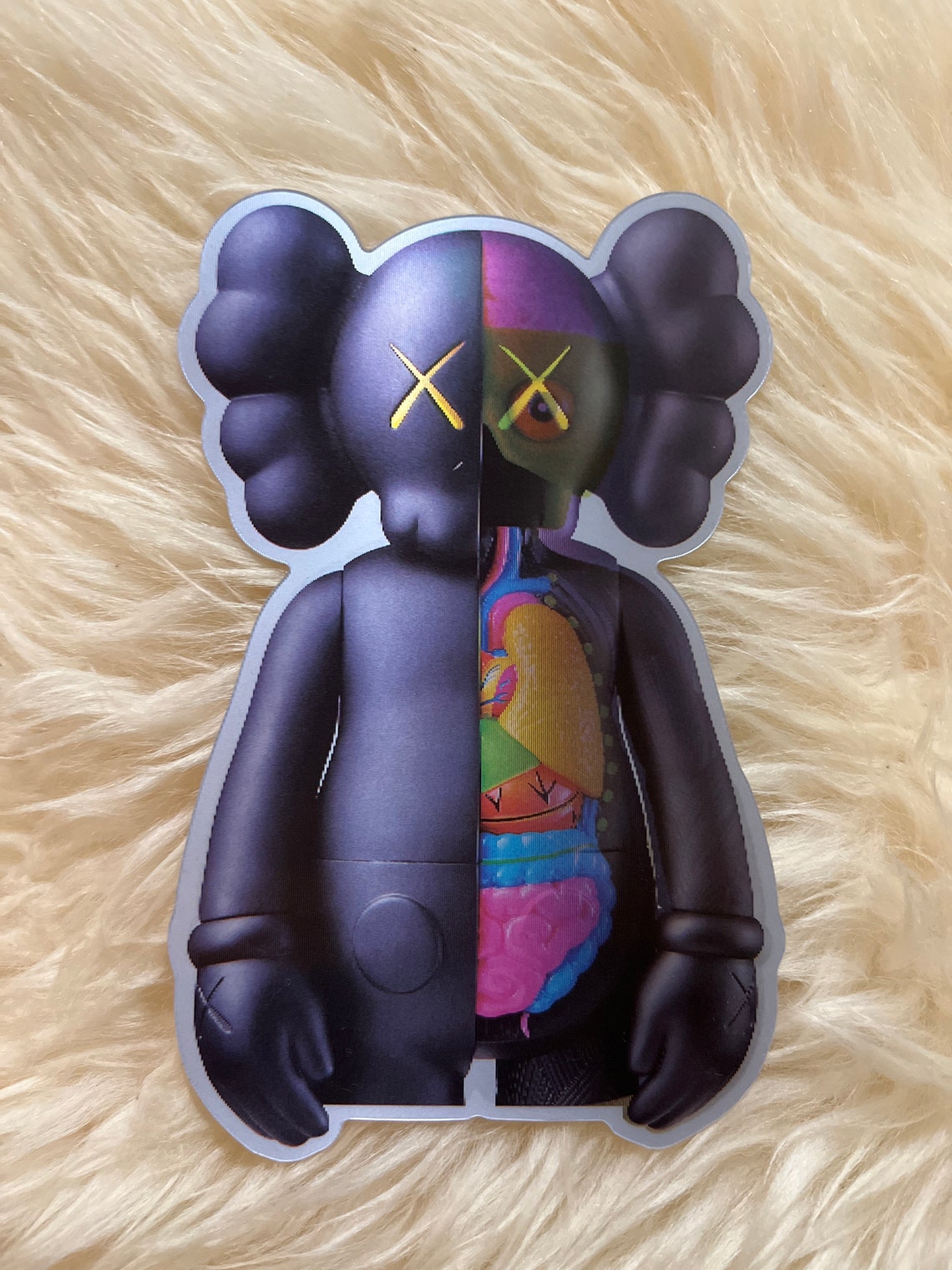 Kaws Mickey Mouse 3D Car Sticker Mighty Mouse Moving Decal - Etsy