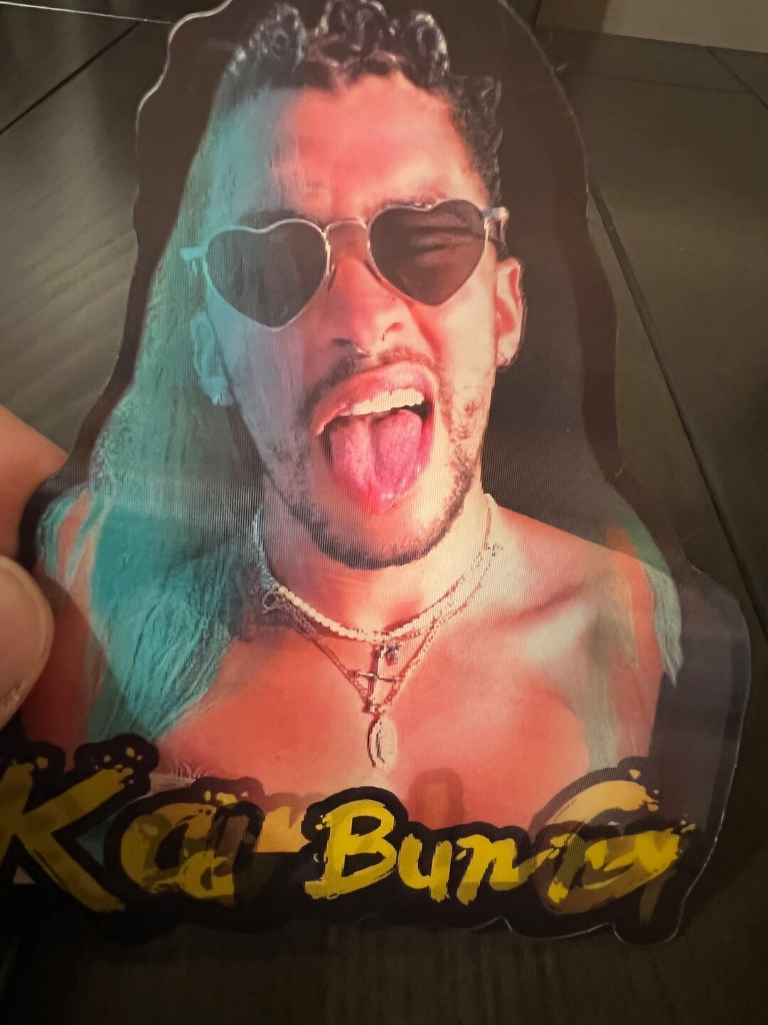 Bad Bunny and Carol G 3D Sticker Moving Decal - Etsy