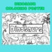 Dinosaur Coloring Poster, Dinosaur PNG, Coloring Page, Poster, Kid's ...
