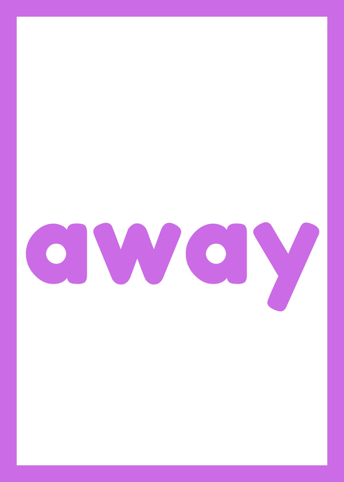 100 Sight Words Flashcards, Printable Flashcards, Digital Download ...