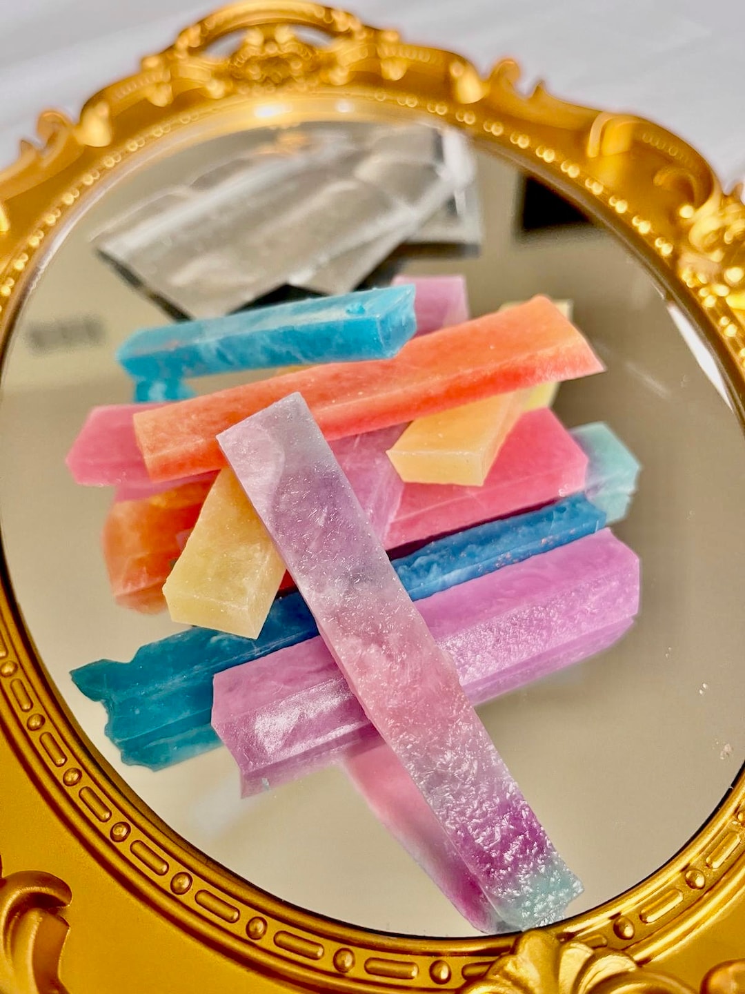 Crystal Fun Dip Sticks & 3 Flavor Dips 8oz of Crystal Sticks 3 Dips ...