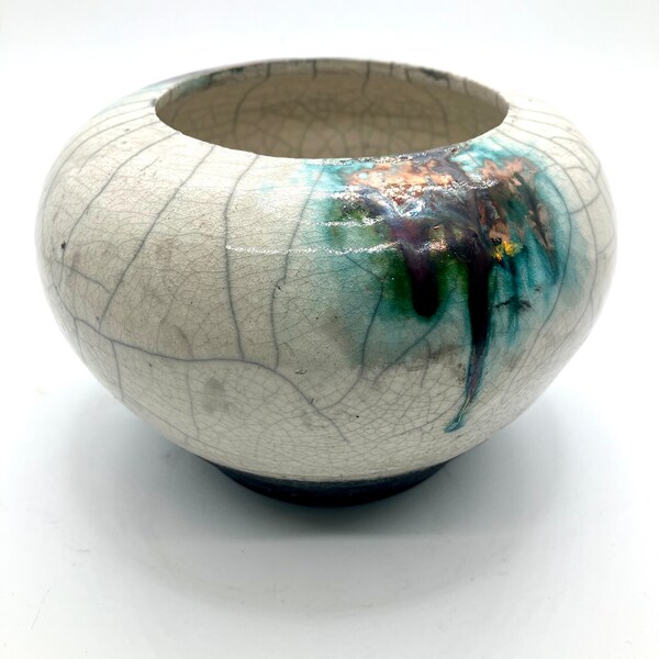 Raku Crackled - Etsy