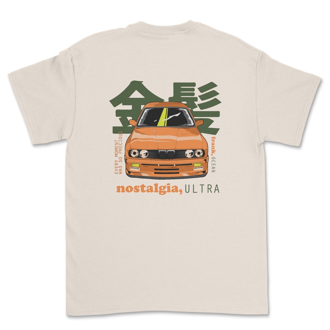 Frank Ocean Nostalgia Ultra BMW E30 M3 T Shirt, Blonde, Vintage Tee ...