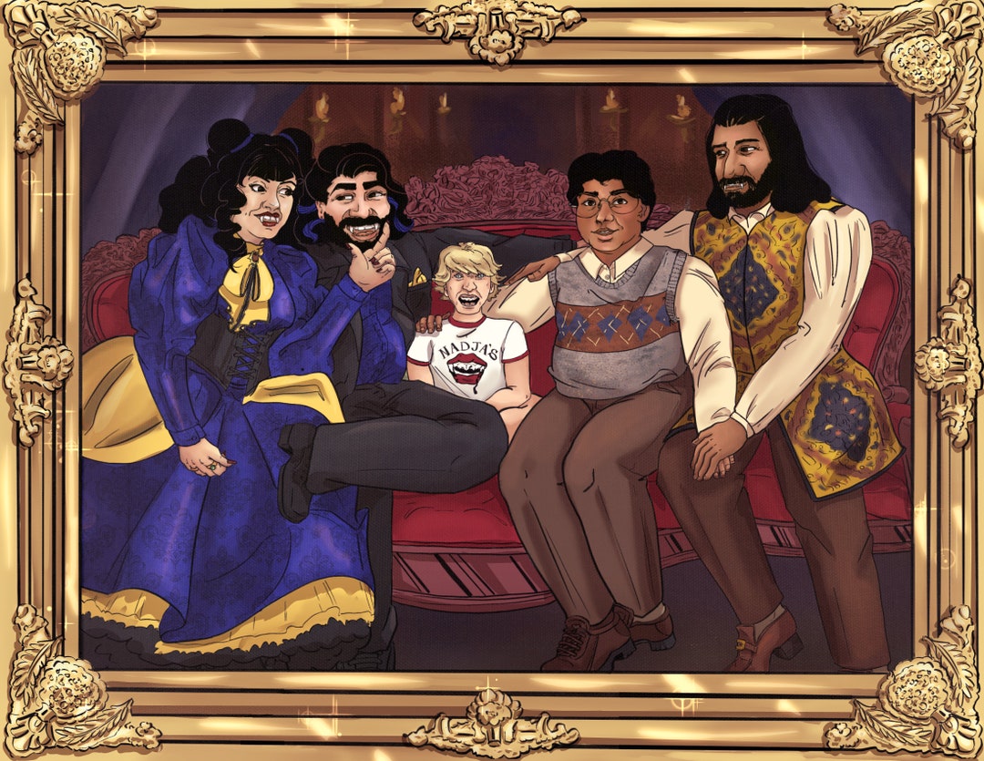 What We Do in the Shadows Family Portrait Print (wwdits) - Etsy