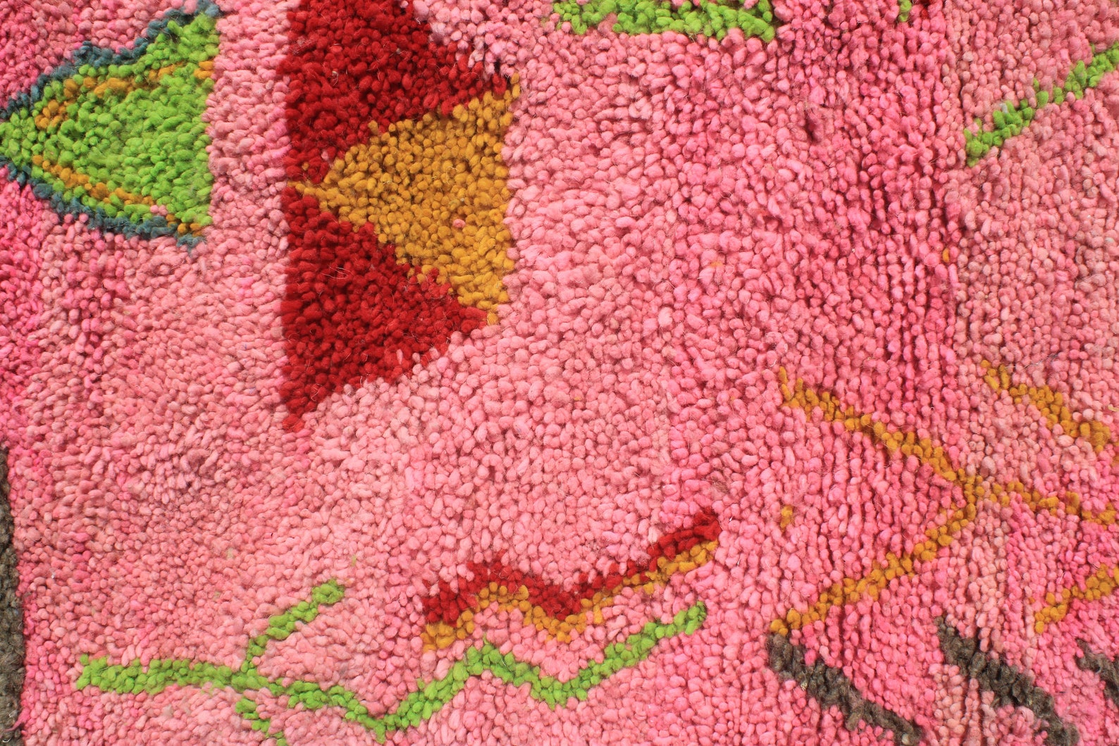 Custom Pink Boujaad Rug Morrocan Rug Soft Shag Wool Rug - Etsy UK