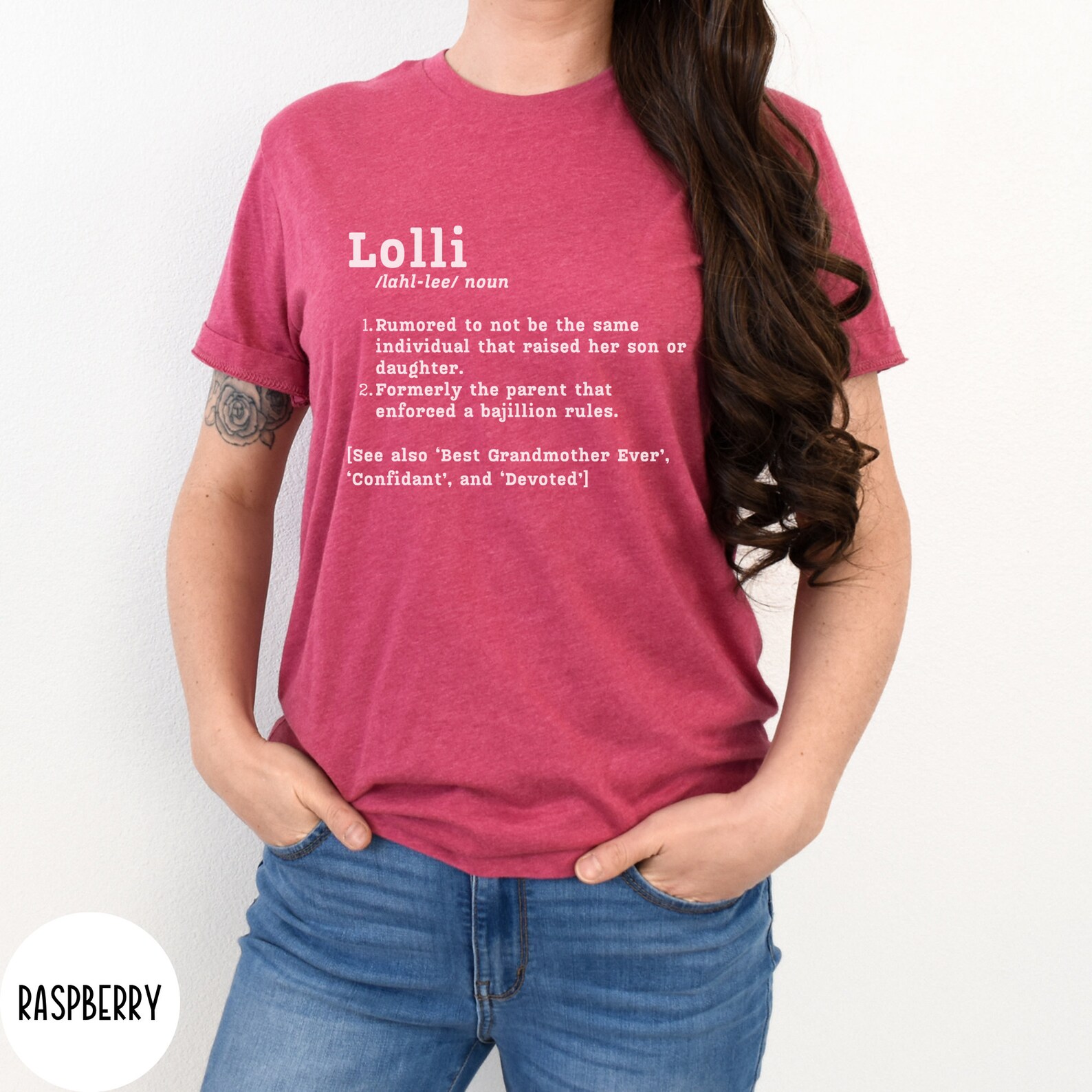 Lolli Definition Shirt, Lolly Shirt, Lolly Gifts, Holiday Gift for ...