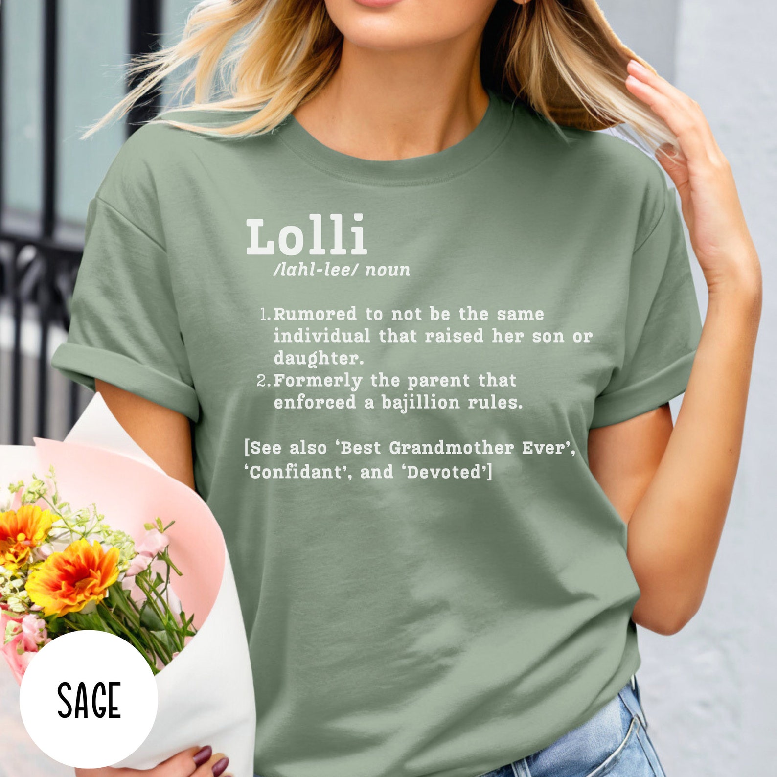 Lolli Definition Shirt, Lolly Shirt, Lolly Gifts, Holiday Gift for ...
