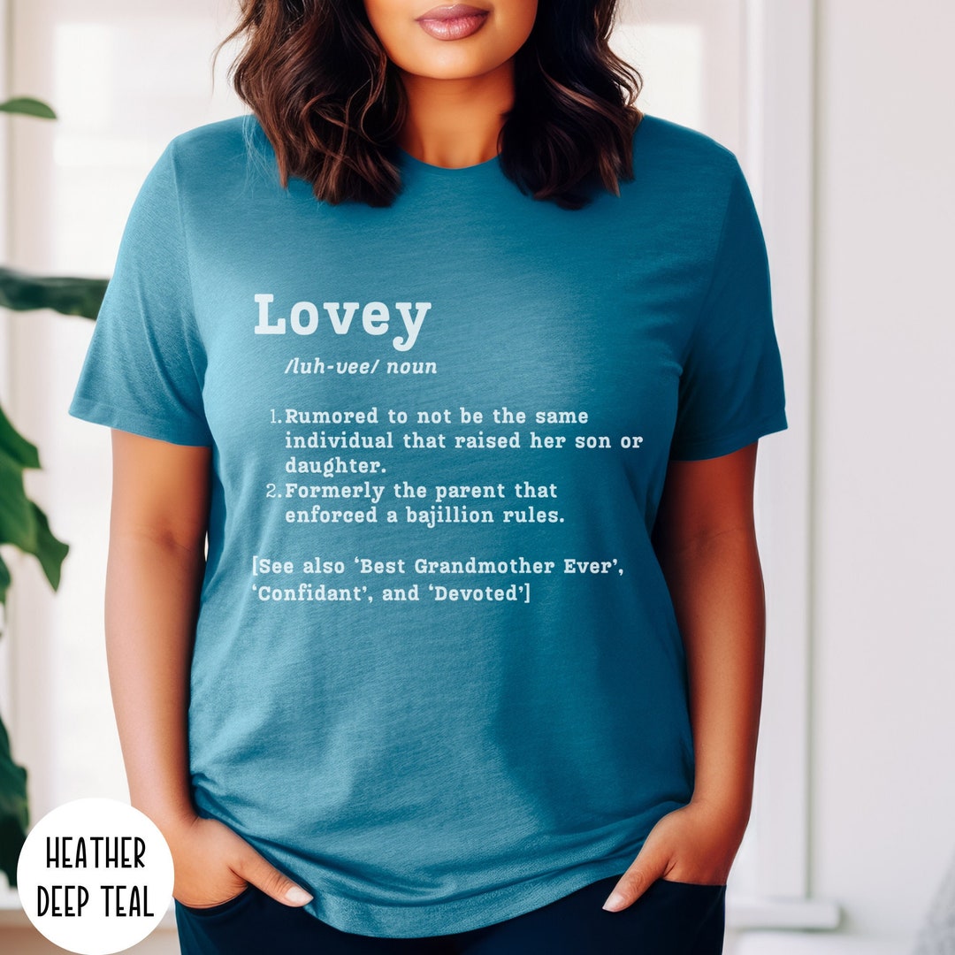 Lovey Definition Shirt, New Lovey Tee, Lovey Tshirt for Mother's Day ...