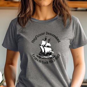 Custom Mayflower Descendant Shirt, Personalized Mayflower Descendant ...