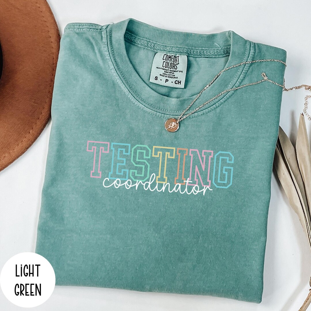 Testing Day Tshirt, State Testing Comfort Colors Shirt, Teacher Team ...