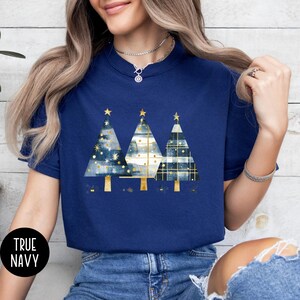 Comfort Colors Merry Christmas Shirt, Blue Christmas Tree,christmas ...