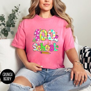100th Day of School Shirt, 100 Days of School Tshirt, Teacher Team ...