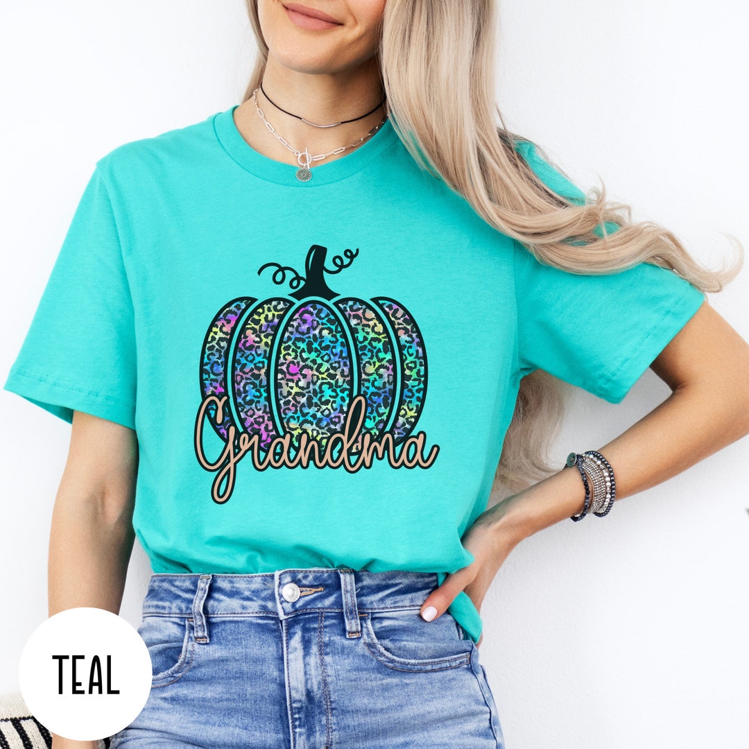 Fall Grandma Pumpkin Shirt,gift for Grandma,fall Grandma Tee,fall Gift ...
